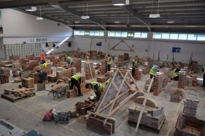 Construction take on the challenge at Skillbuild - Reaseheath College