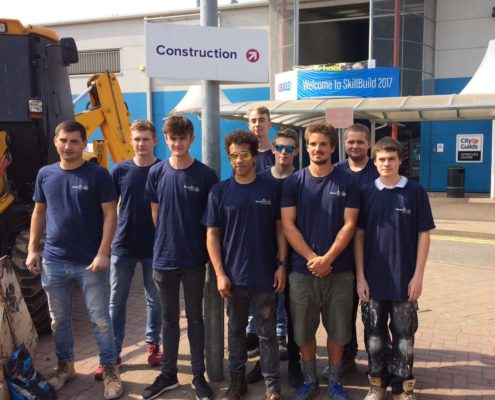 Construction take on the challenge at Skillbuild - Reaseheath College