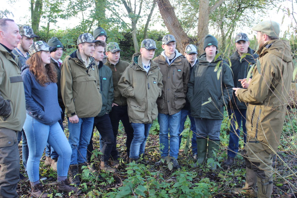 Clothing trial for Game Management students - Reaseheath College