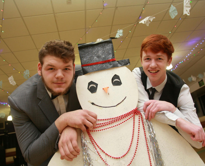 Reaseheath students sparkle at ‘Winter Wonderland’ ball - Reaseheath College