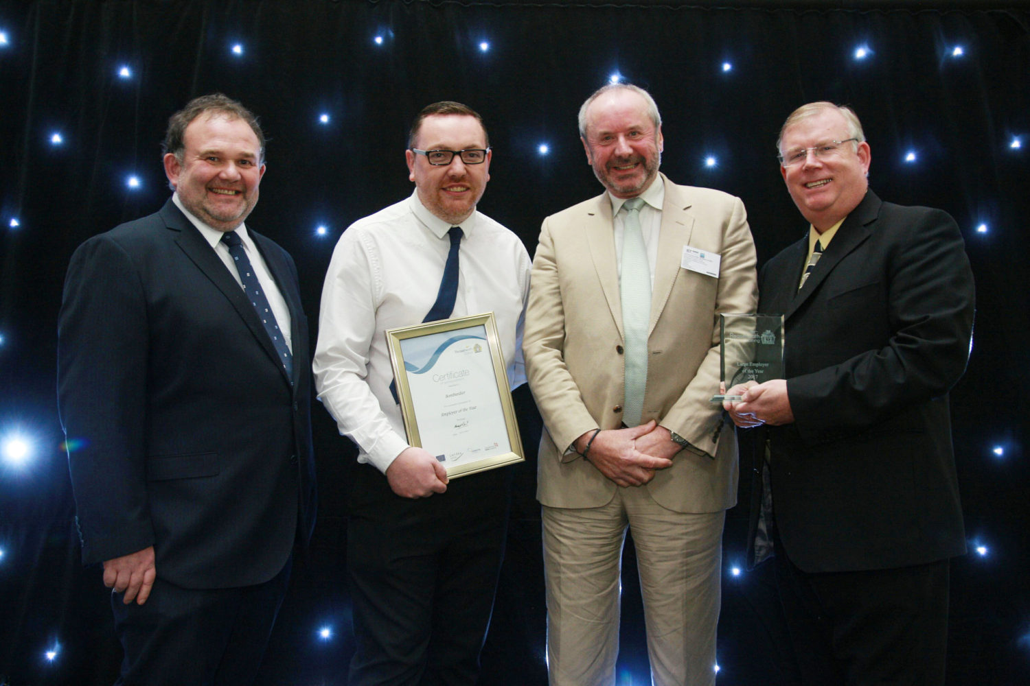 Engineering Trevor Palmer, Jason Cheetham, Alan Dixon IET sponsor, Ian ...