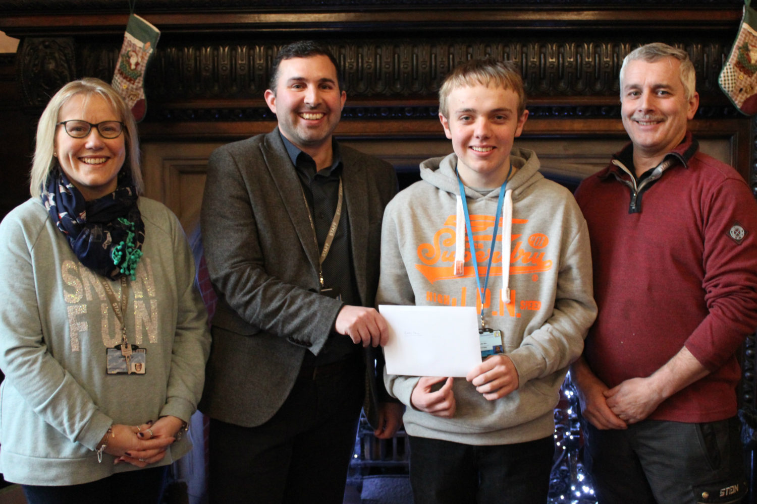 Jenny Drain Paul Spearritt Luke Ikin and Alan Mottram - Reaseheath College