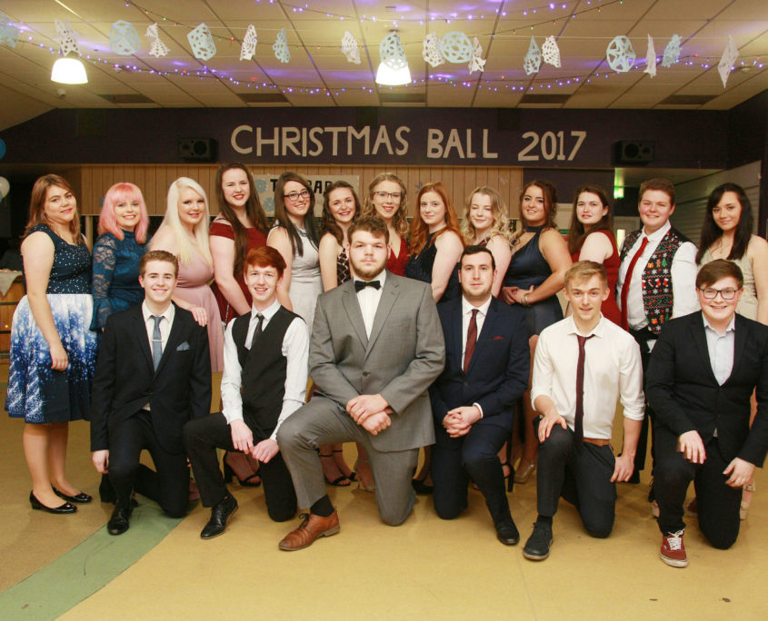 Reaseheath students sparkle at ‘Winter Wonderland’ ball - Reaseheath College