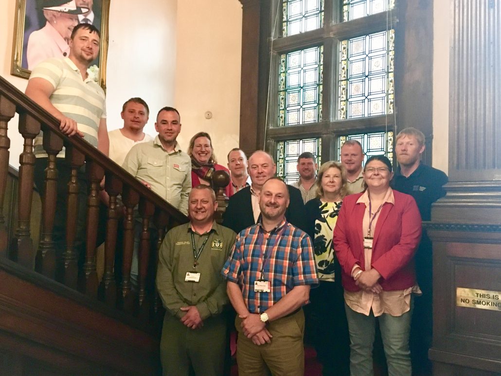 Military veterans gain building blocks for new careers - Reaseheath College