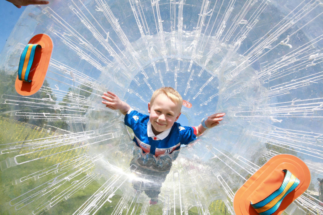Lucas Churchill 6yrs SOT zorbing - Reaseheath College