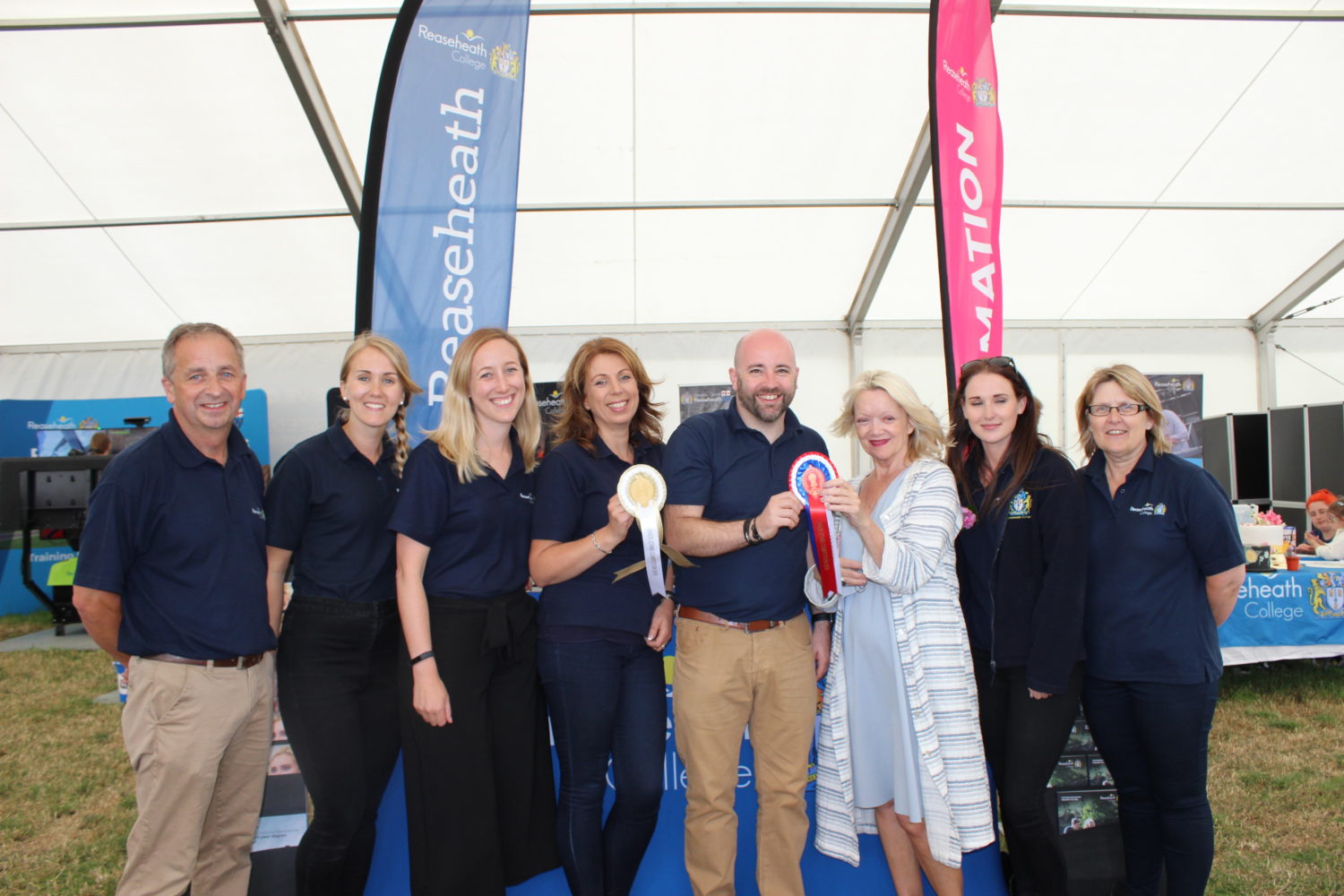 champion trade stand Judge Janet Reeder Cheshire Life - Reaseheath College