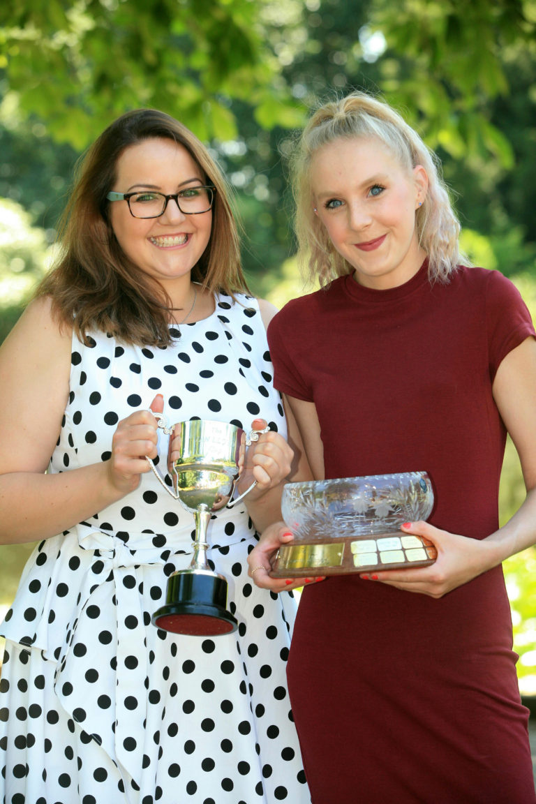 FLORISTRY L2 & 3 Award Winners Caroline Boffey & Chloe Morgan - Reaseheath College