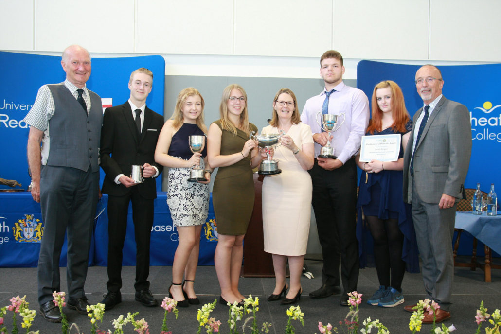 cross college award winners with Eileen Milner, Meredydd David, Richard Ratcliffe - Reaseheath ...