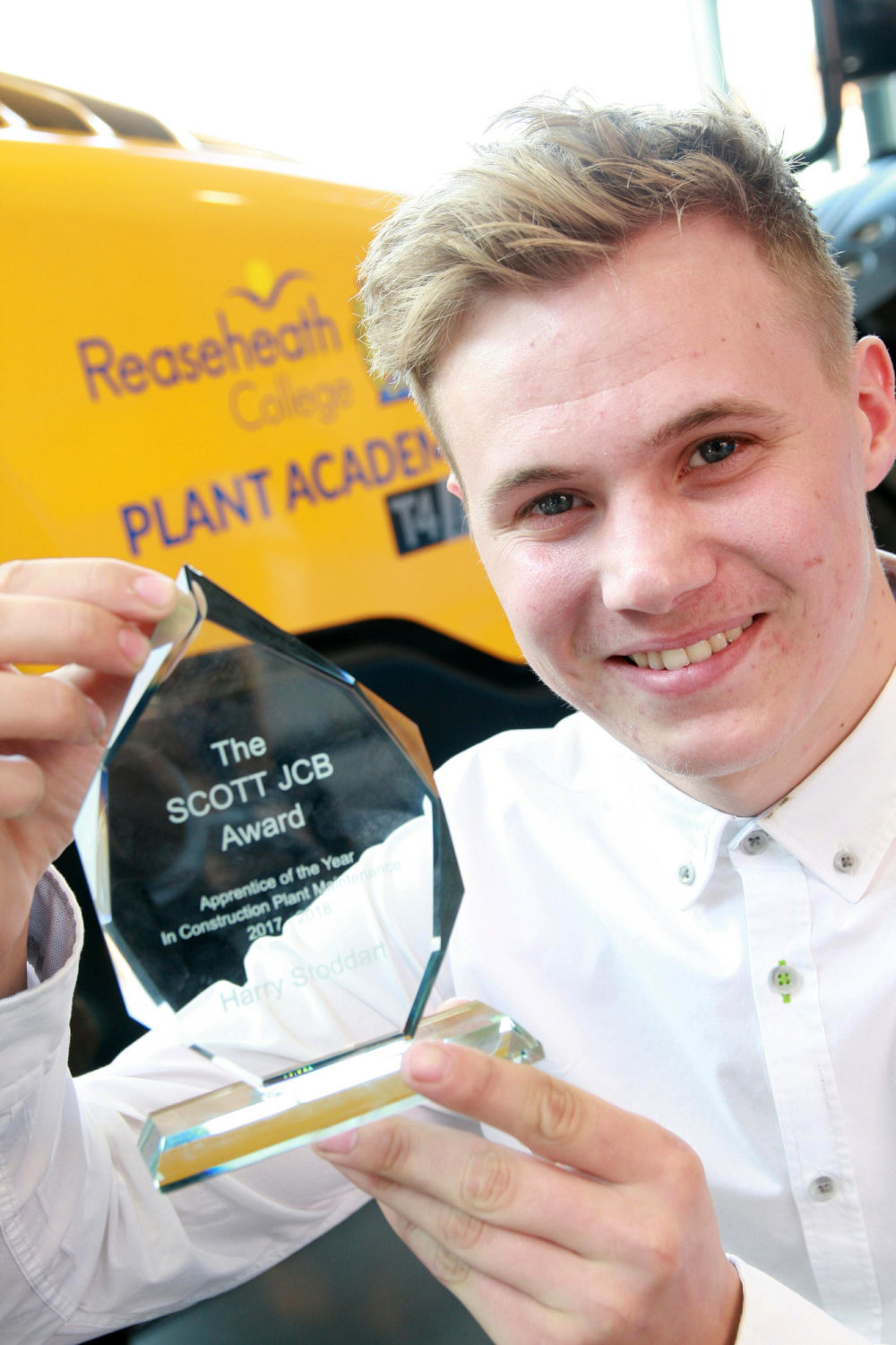Construction Plant Maintenance Apprentices celebrate success - Reaseheath College