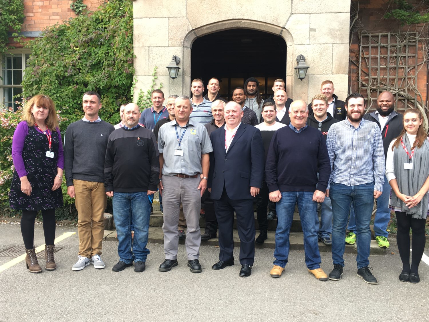 Building Heroes cohort 12 with RH and company staff - Reaseheath College