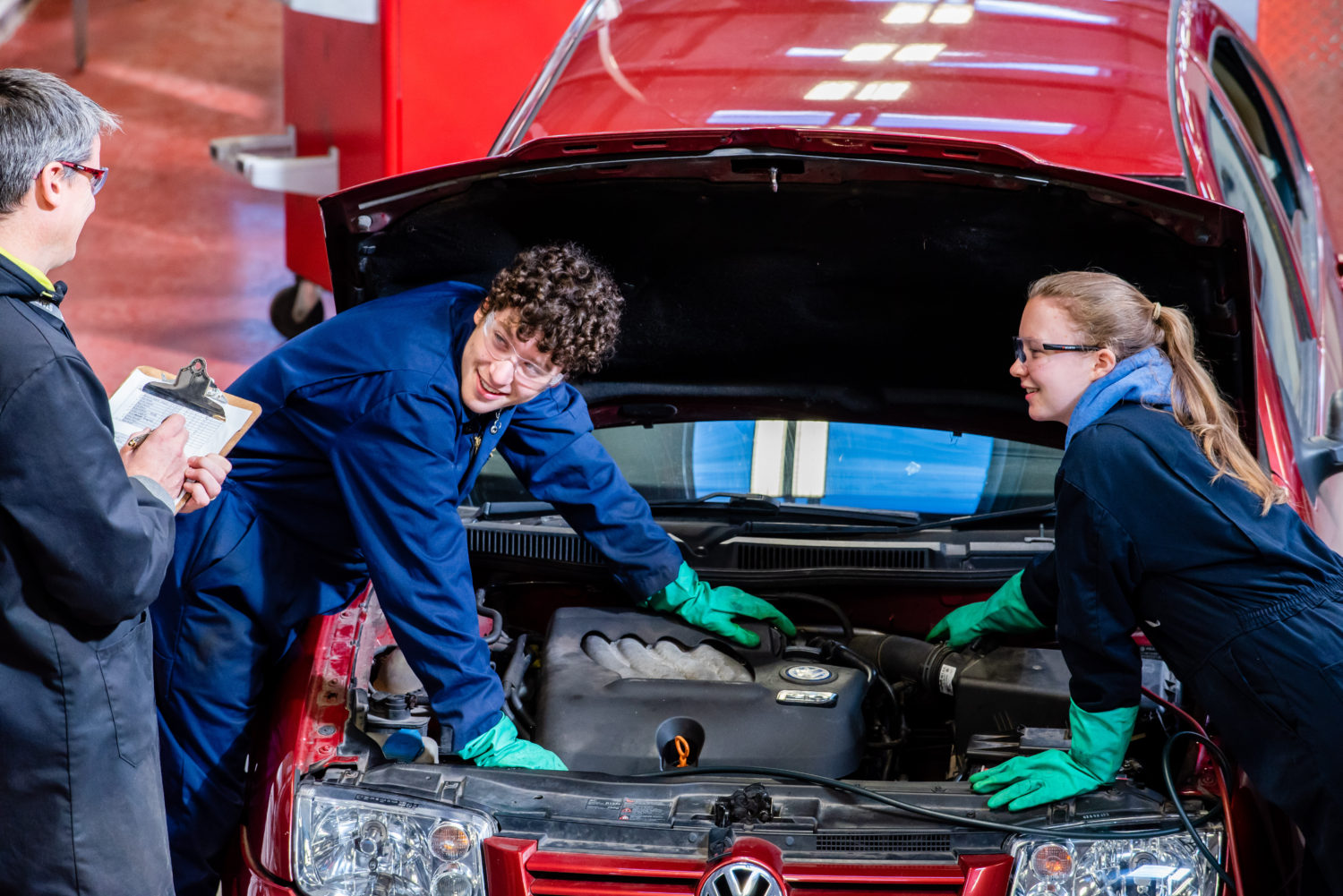 Motor Vehicle Courses at Reaseheath College, Cheshire