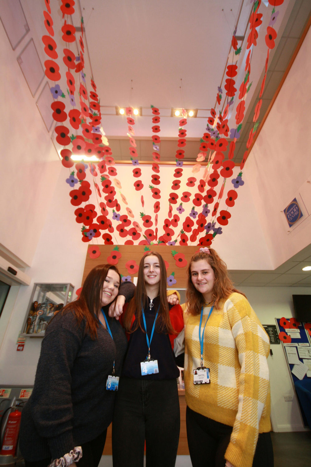 Chloe Sweeney, Claire Raven, Katie Price L2 Bakery and Patisserie - Reaseheath College