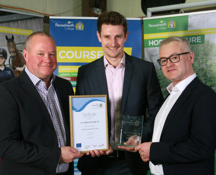 Reaseheath’s apprentice stars recognised - Reaseheath College