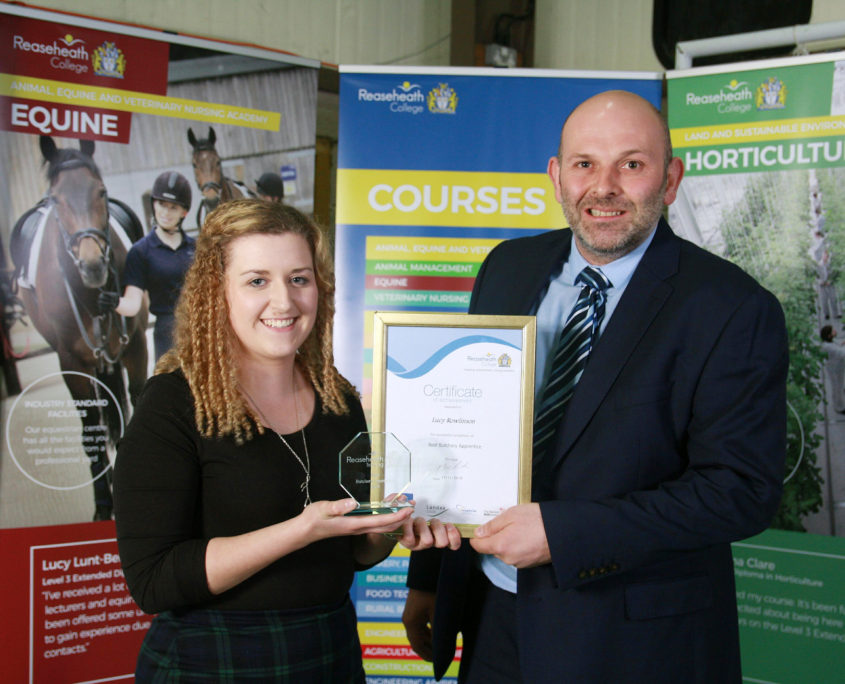 Butchery apprentice Lucy sets the highest standard - Reaseheath College