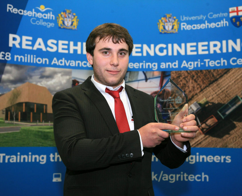 Technicians celebrate completion of apprenticeship - Reaseheath College