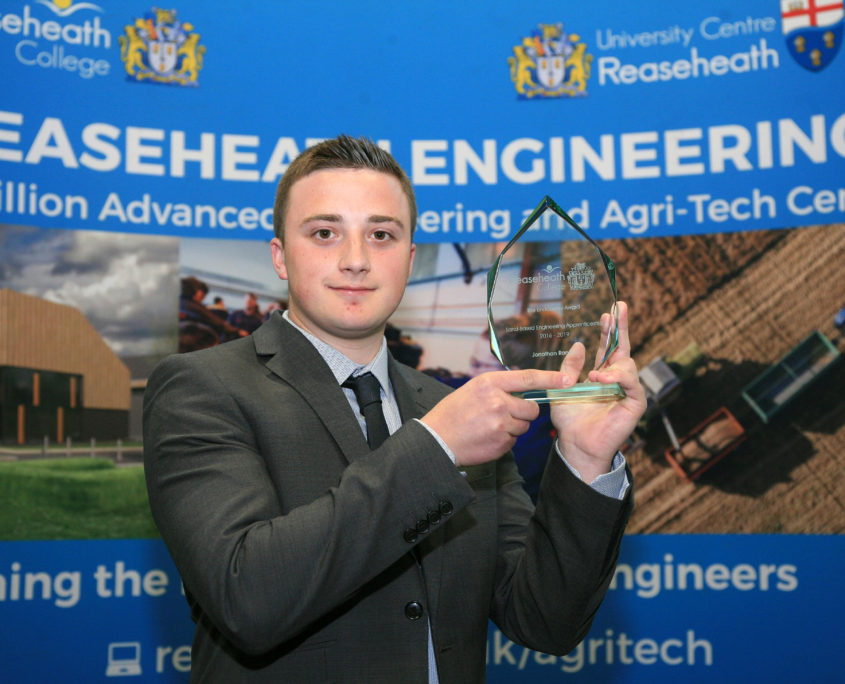 Technicians celebrate completion of apprenticeship - Reaseheath College