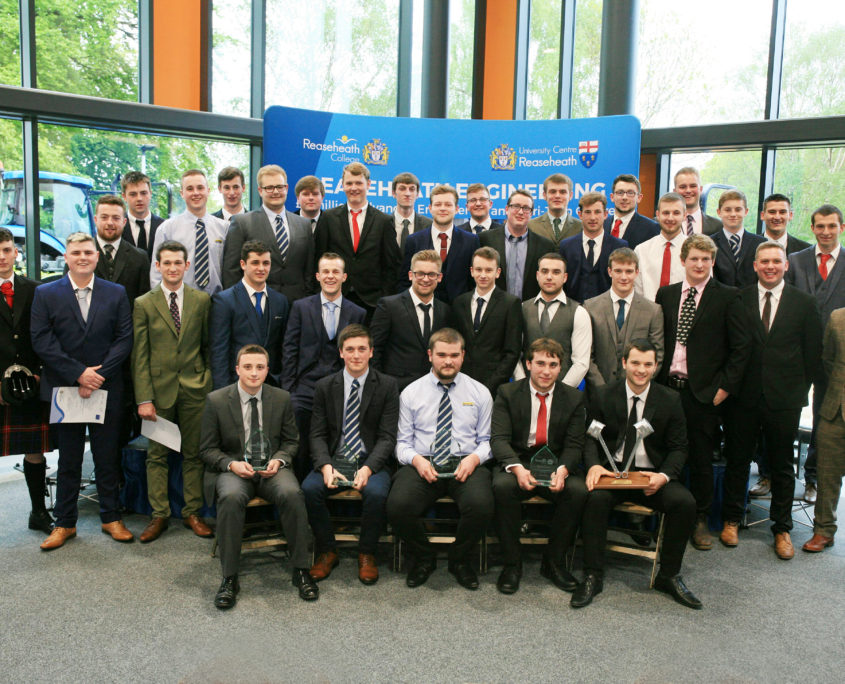 Technicians celebrate completion of apprenticeship - Reaseheath College