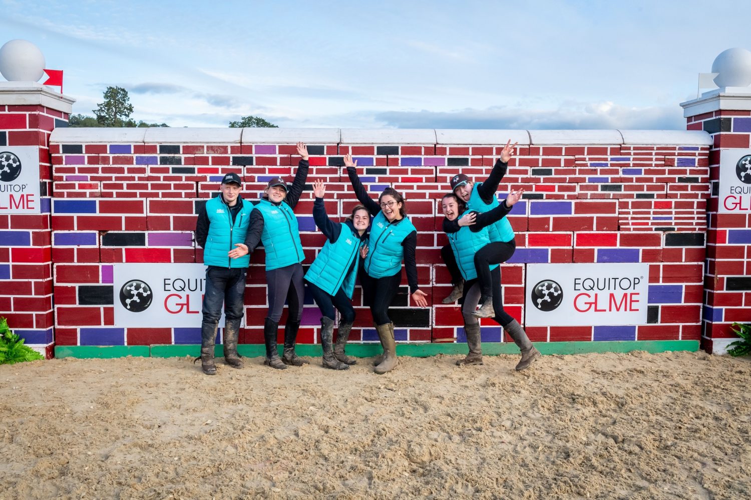 Bolesworth 2019 arena party wall - Reaseheath College