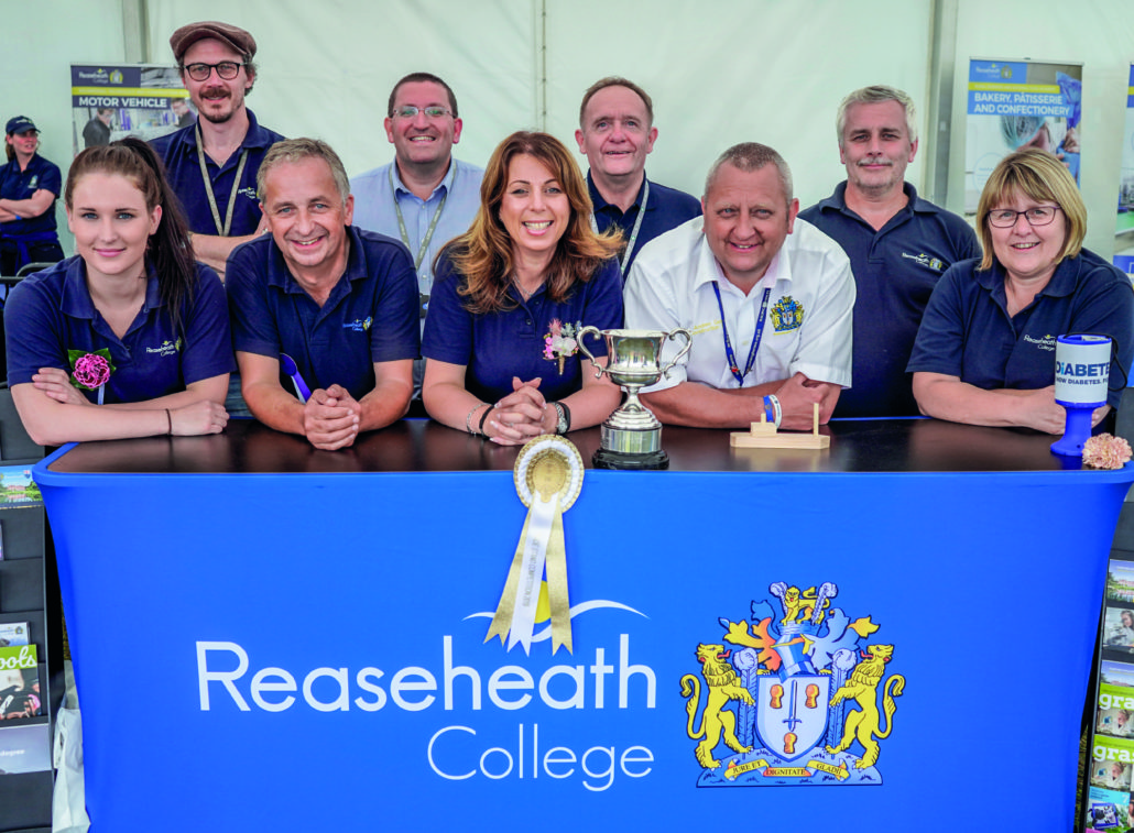 Reaseheath College best rural trade stand at Royal Cheshire Show - Reaseheath College