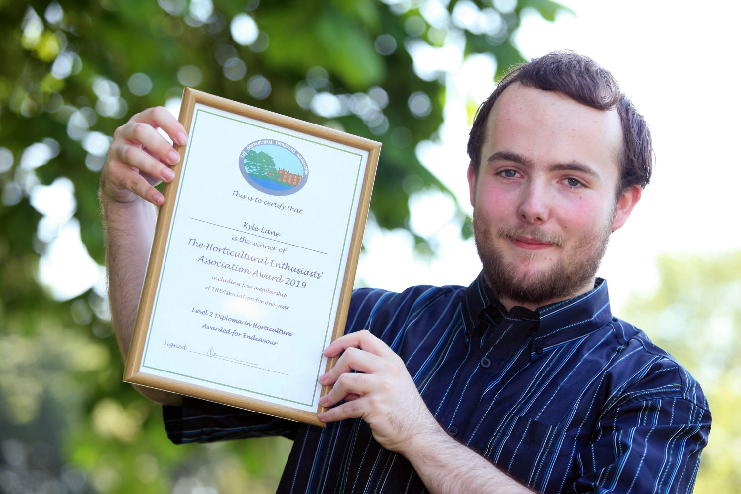 Horticulture - Kyle Lane L2 - The Horticultural Enthusiasts Association - Reaseheath College