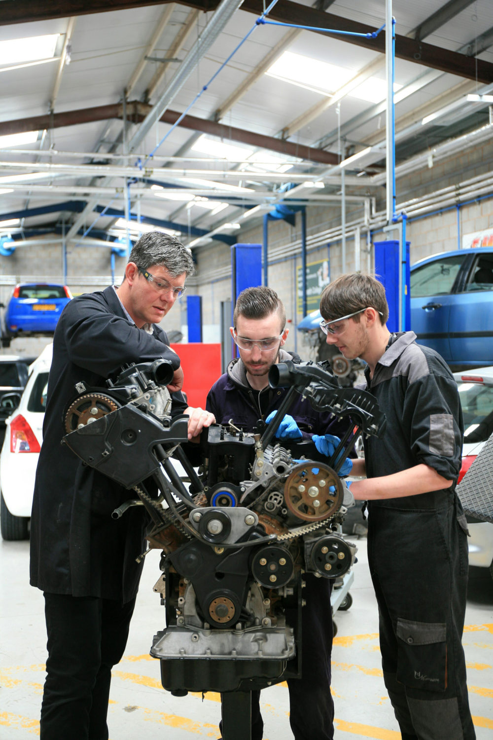 Motor Vehicle Courses at Reaseheath College, Cheshire