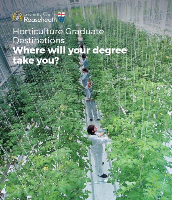 Horticulture Graduate Destination - Front Cover - Reaseheath College