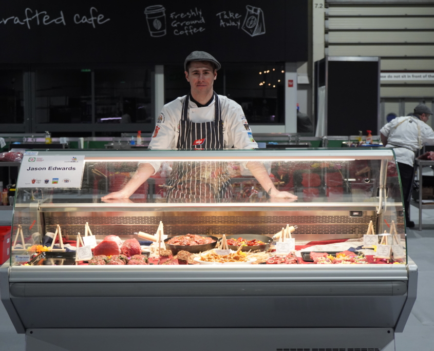 WorldSkills UK medal for apprentice butcher - Reaseheath College