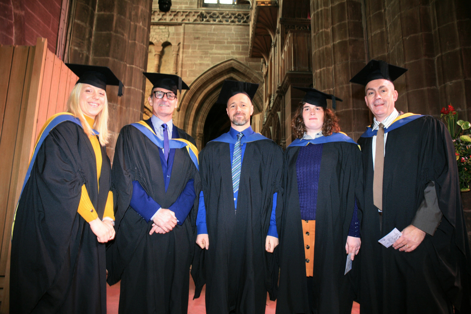 FDSc Countryside Amy Warrilow, Darren Adams, Lee Brindley, Tilly Winter ...
