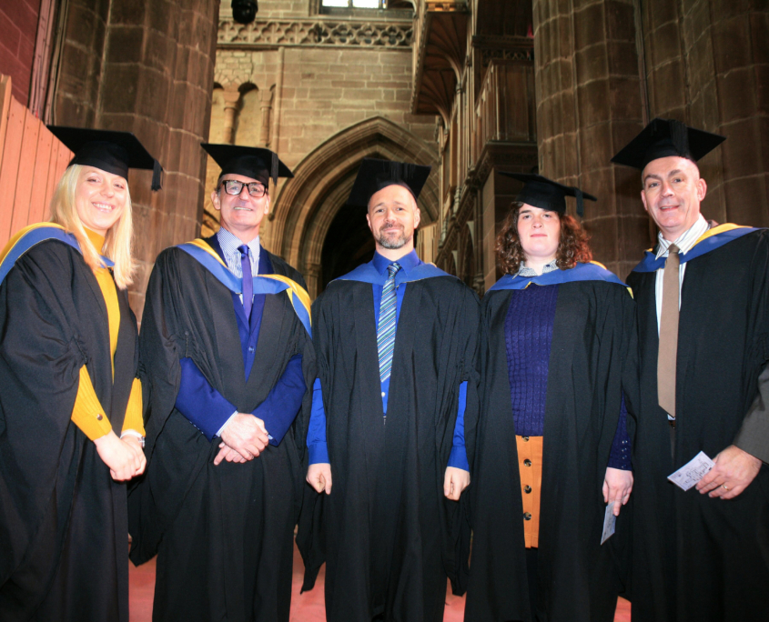 Reaseheath Graduates Celebrate Career Milestone Reaseheath College
