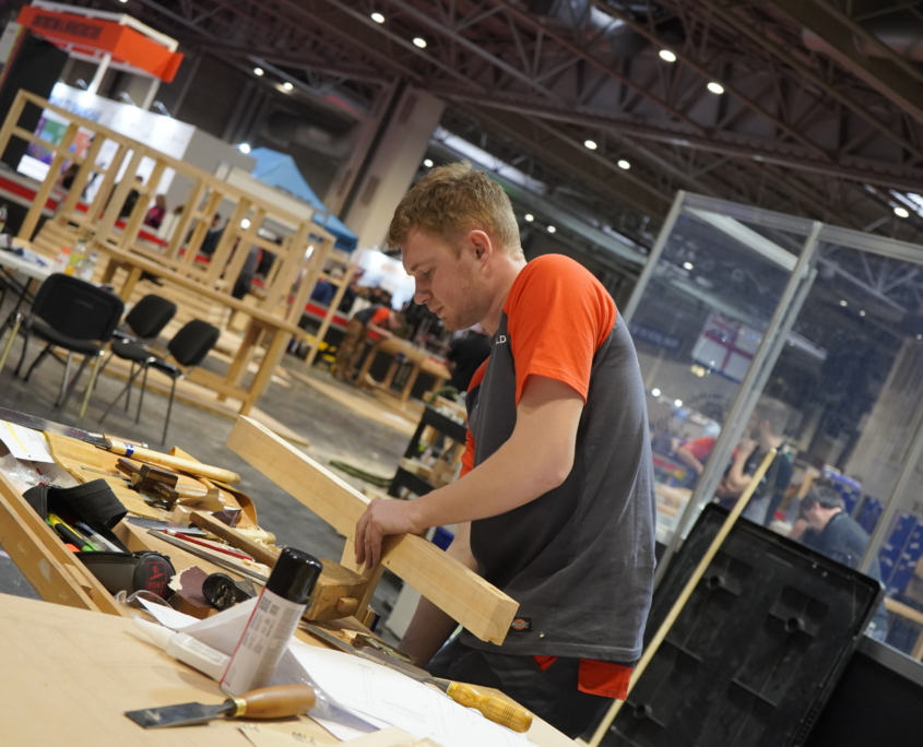 WorldSkills UK medal for apprentice butcher - Reaseheath College