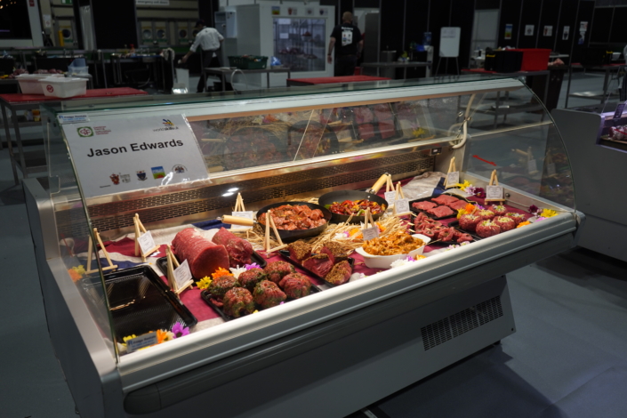 Jason Edwards butchery at World Skills UK - Reaseheath College