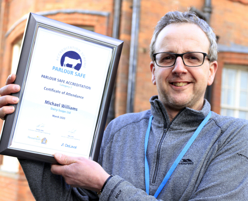 Parlour Safe professionals graduate - Reaseheath College