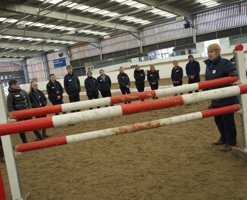 Equine students learn from national course builder - Reaseheath College