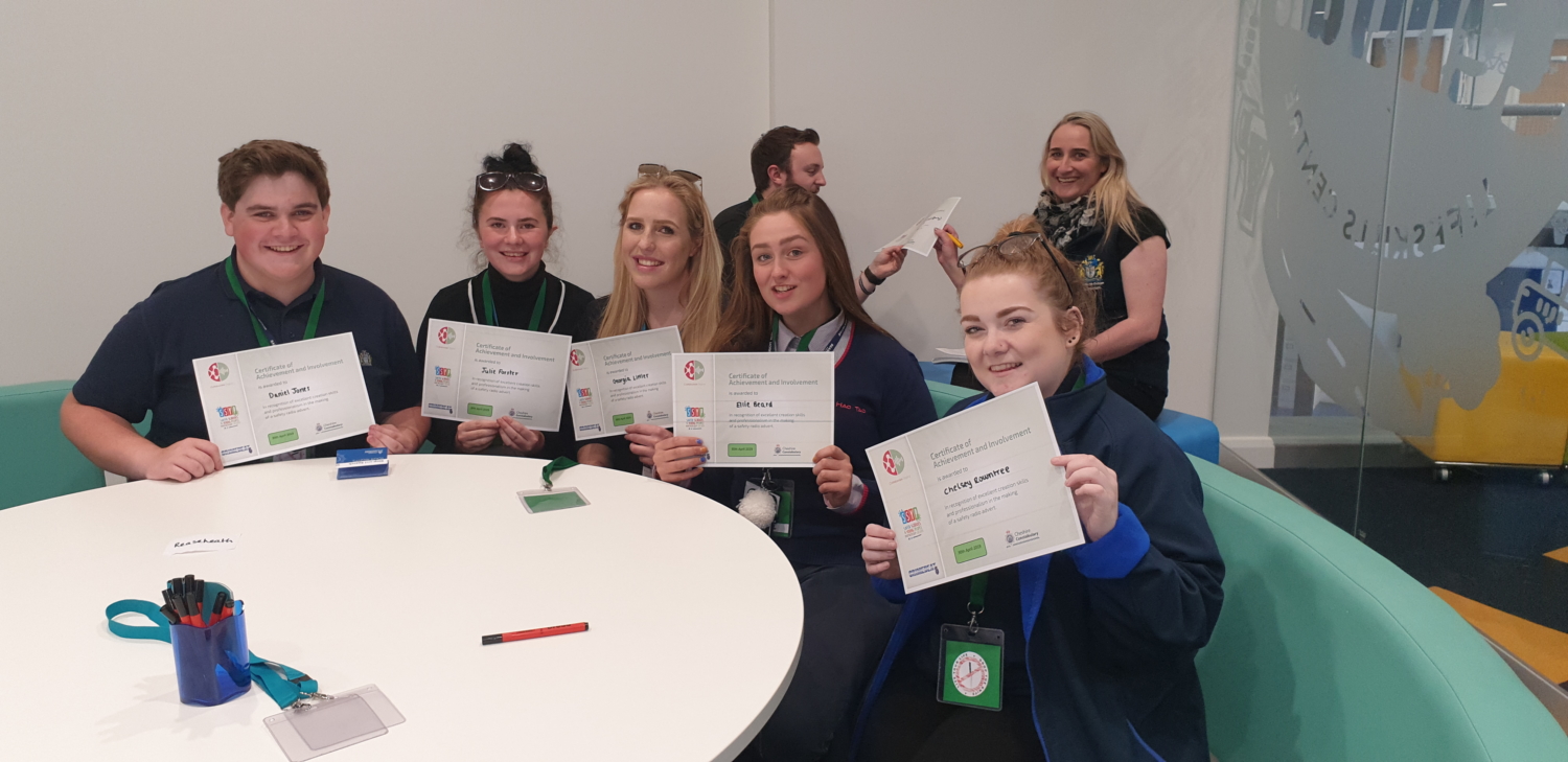 Student trip to safety central - Reaseheath College