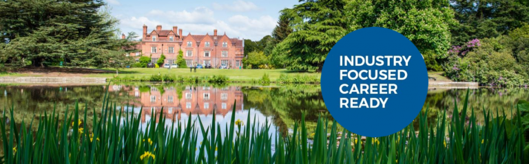 Reaseheath hall and lake - turn you passion into your career 2 - Reaseheath College