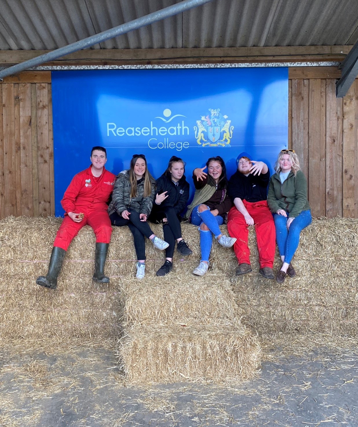 Scarlet Aubert - student group photo - Reaseheath College