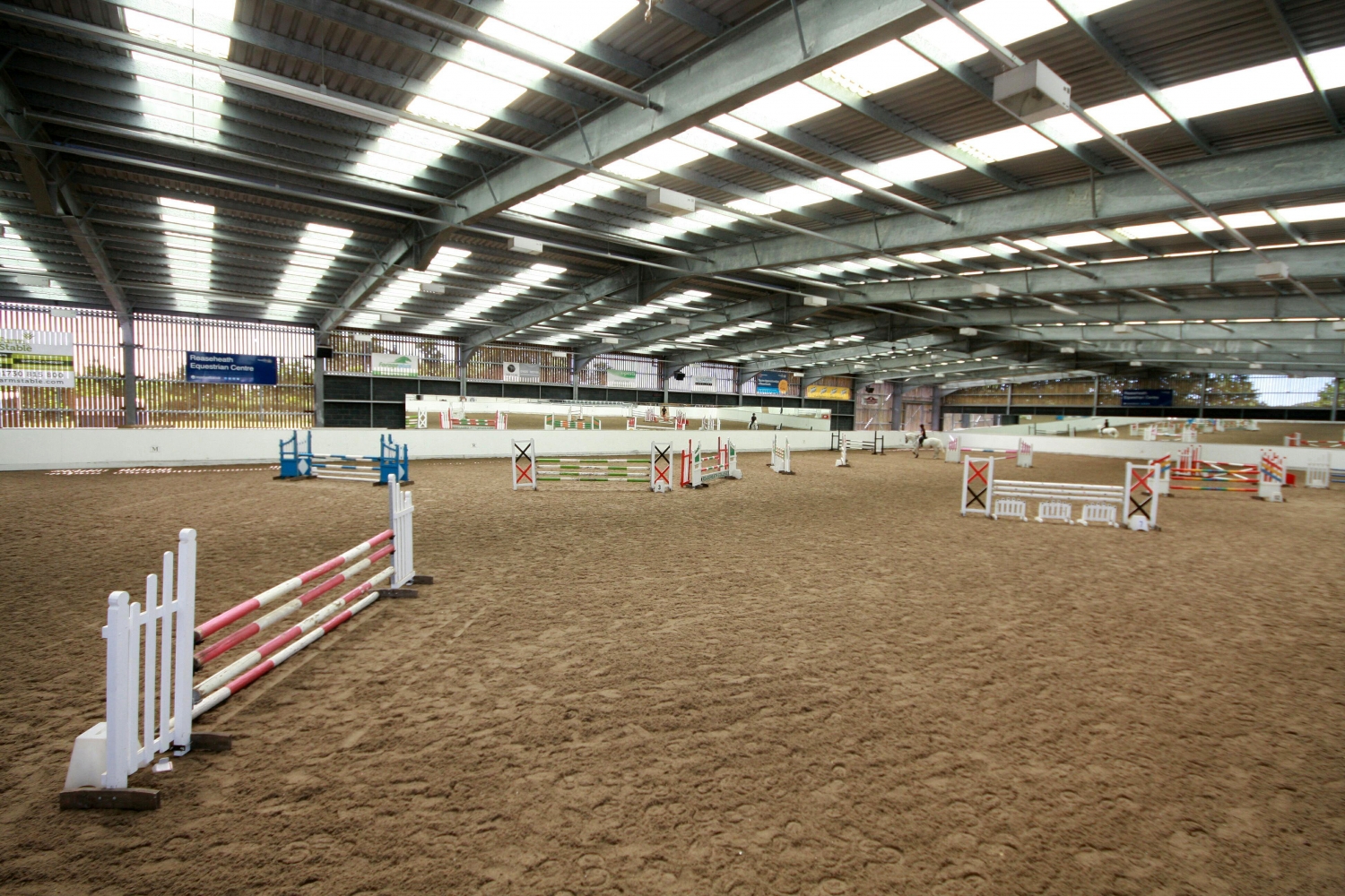 Indoor Arena Jump (4) - Reaseheath College