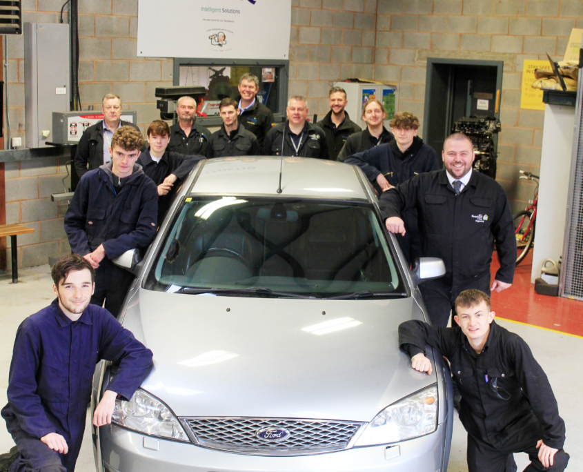 SYNETIQ partnership benefits Reaseheath’s Motor Vehicle students - Reaseheath College
