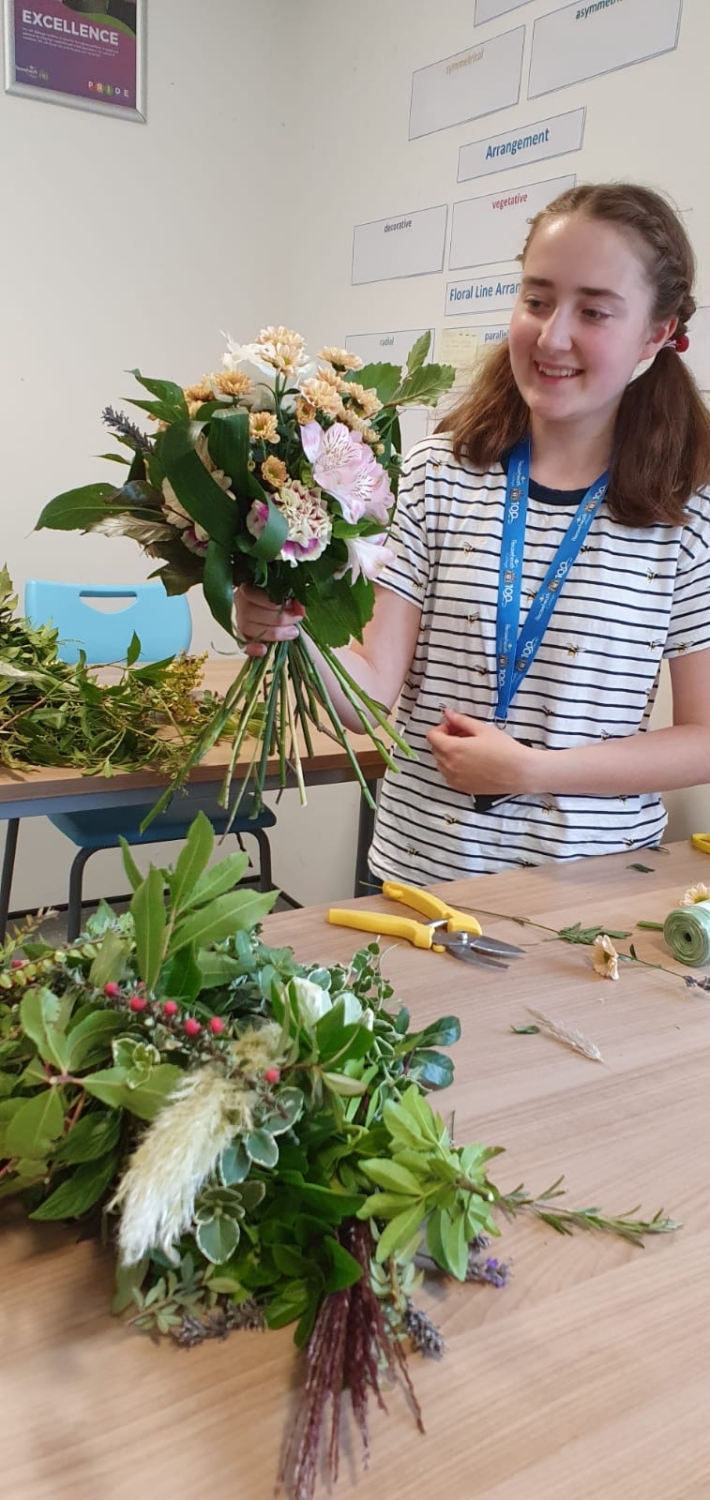 Van Vliet flowers 1 - Reaseheath College