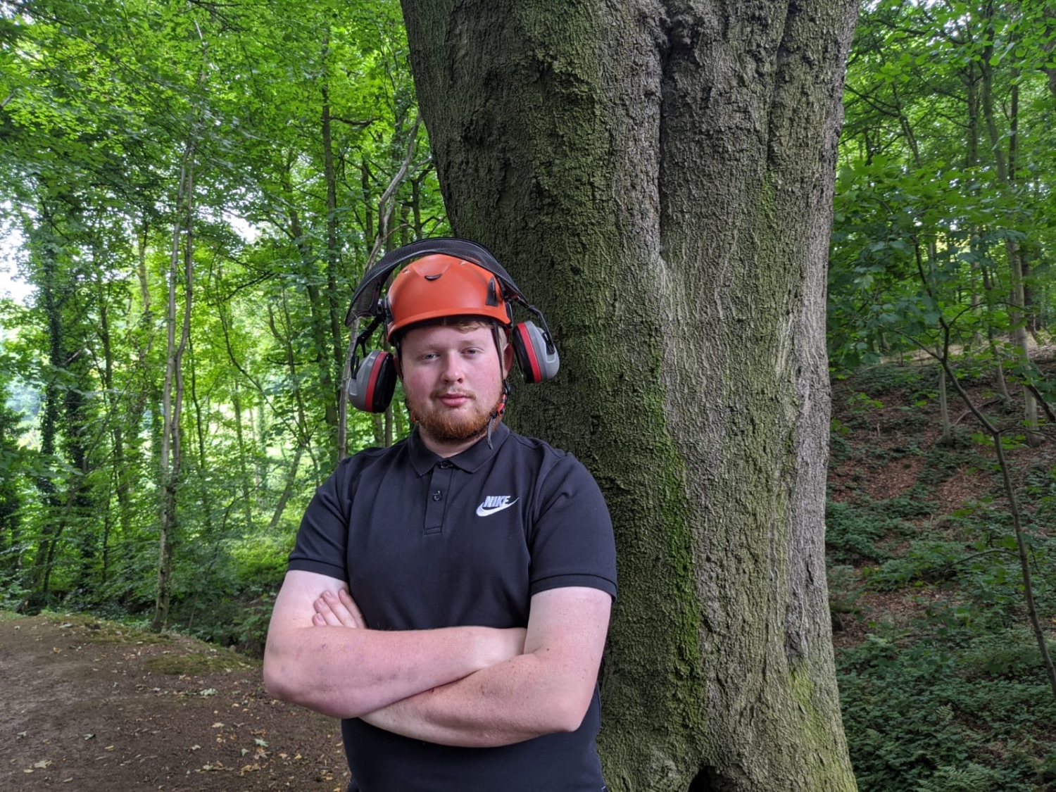 Alex Pointon receives Royal Forestry Society Silky Fox Handsaw Award ...
