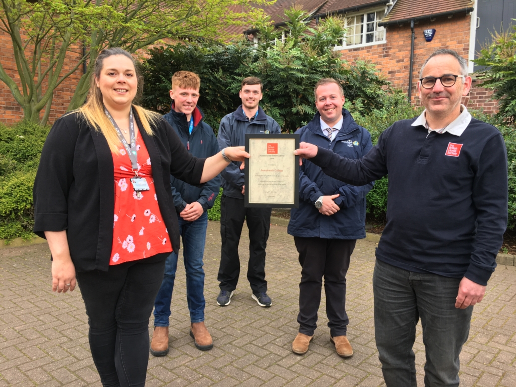 Reaseheath’s bridleways project earns BHS national award - Reaseheath College
