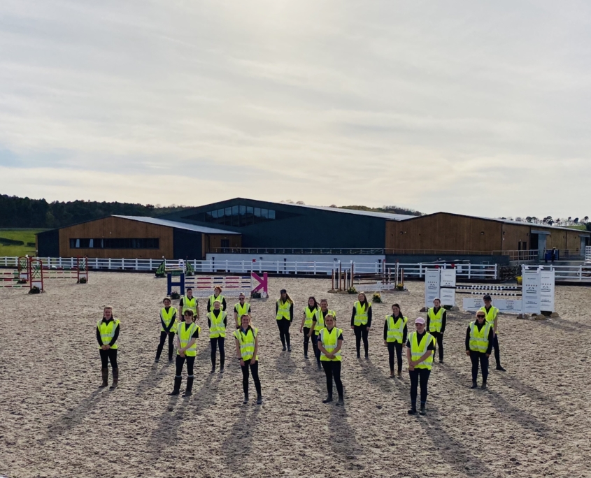 Arena party supports Kelsall Hill’s first international BE horse trials - Reaseheath College