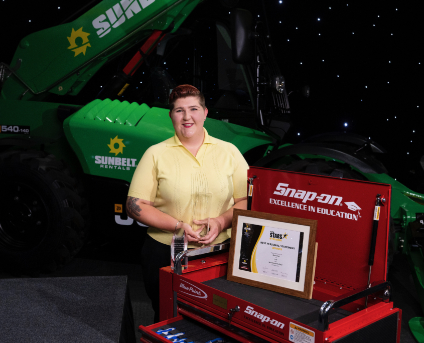 Reaseheath ‘stars’ win top accolades in construction plant awards - Reaseheath College