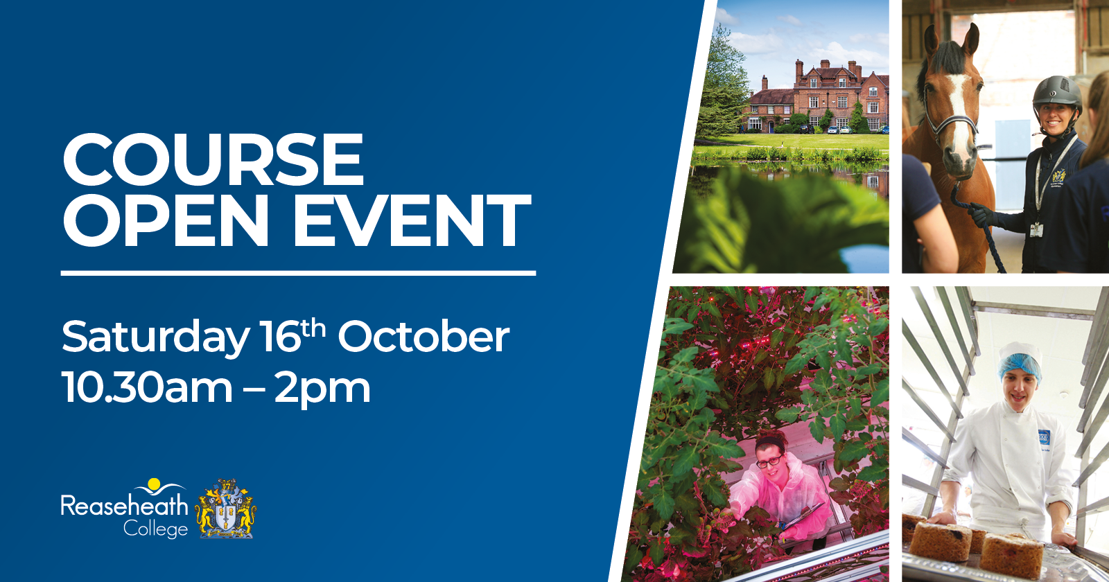 Course Open Event Oct Fb Reaseheath College