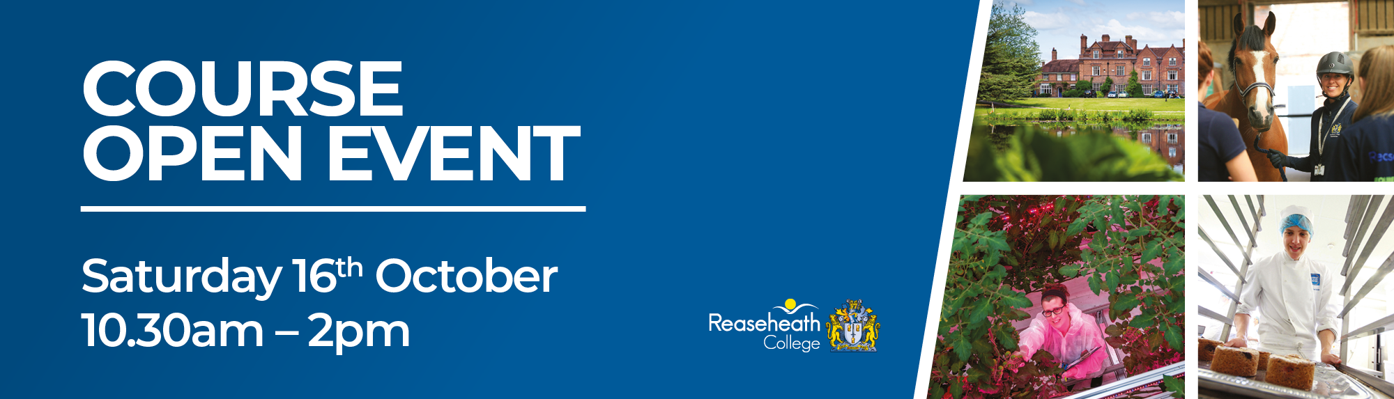 Course Open Event Oct_Website 1500x430 - Reaseheath College