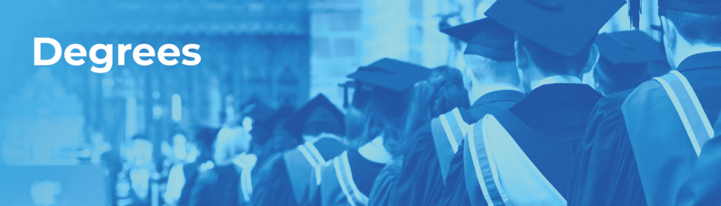 Degrees website banner - Reaseheath College