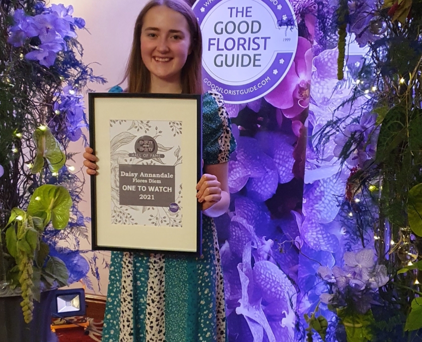 Talented Daisy recognised as future floristry star - Reaseheath College