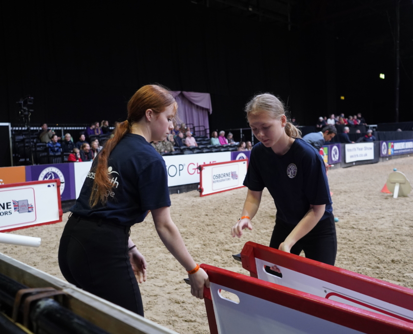 Arena party praised for HOYS support - Reaseheath College