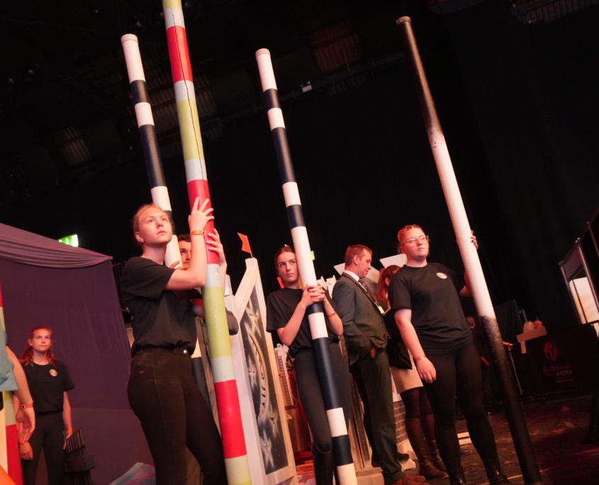 Arena party praised for HOYS support - Reaseheath College