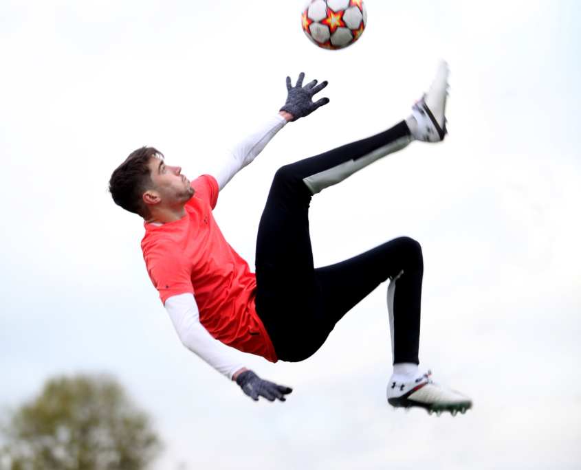 Cool moves from football freestyler and amputee goalkeeper - Reaseheath College